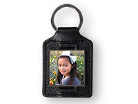 Leather Photo Keychain - Create a Custom Keychain | Walgreens Photo